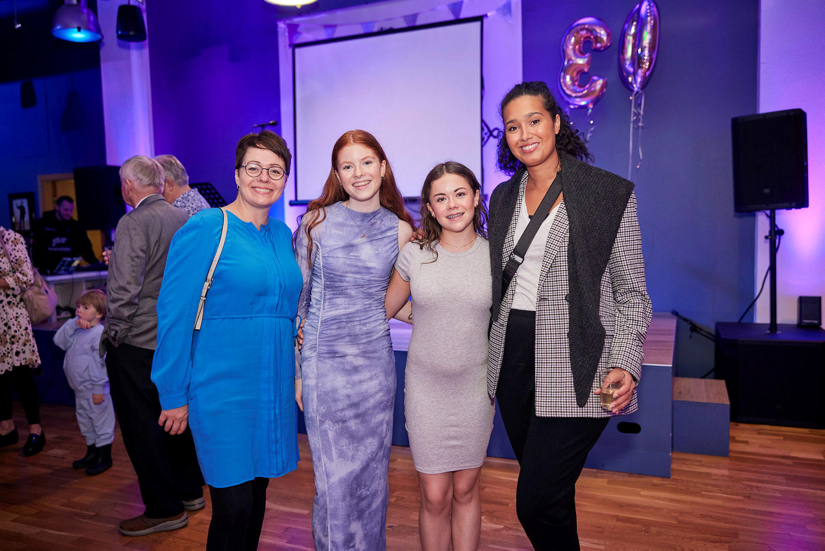 Sæmi Rokk lét sig ekki vanta í 30 ára afmælið