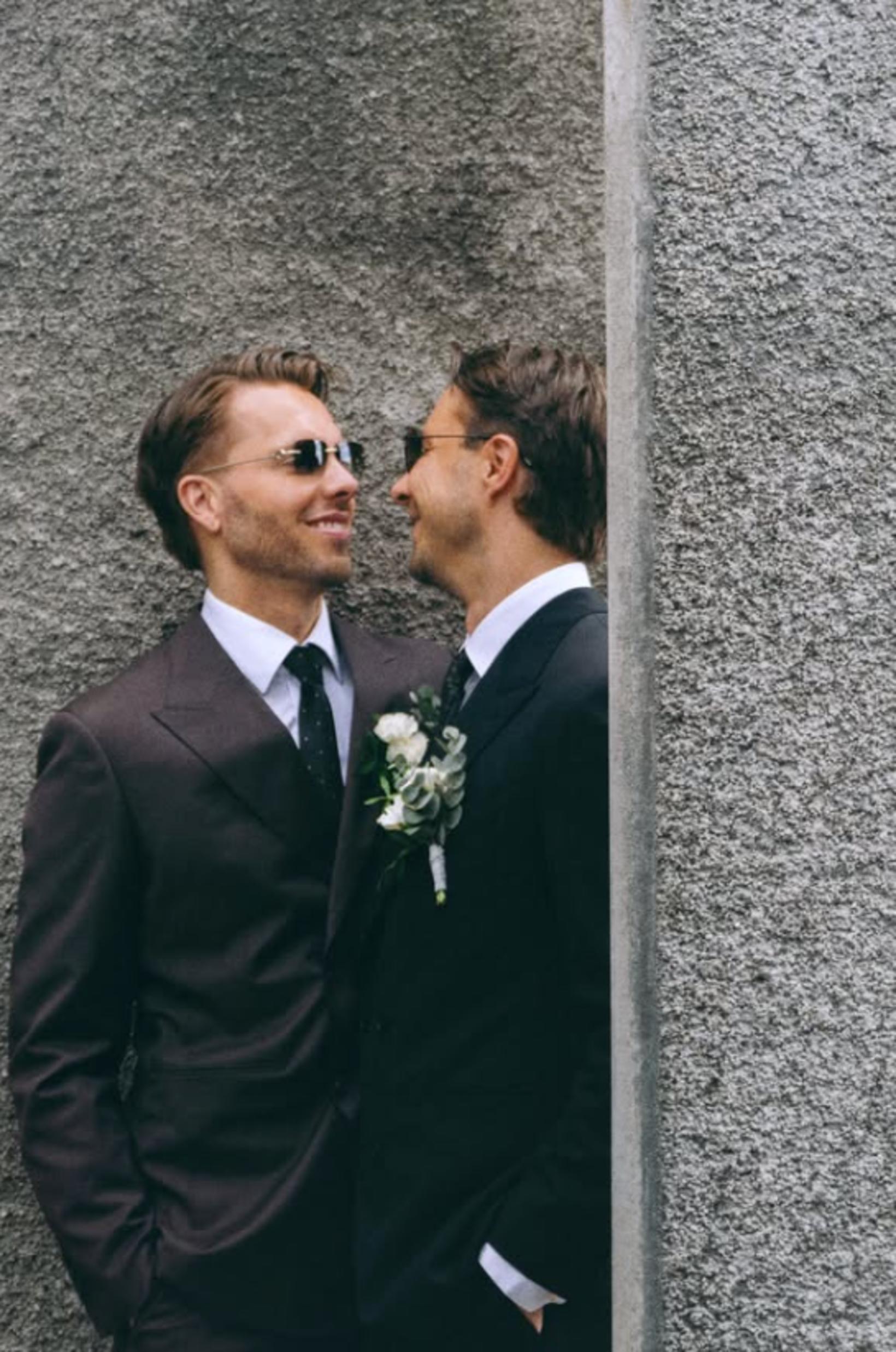 Helgi Ómars og Pétur eru giftir