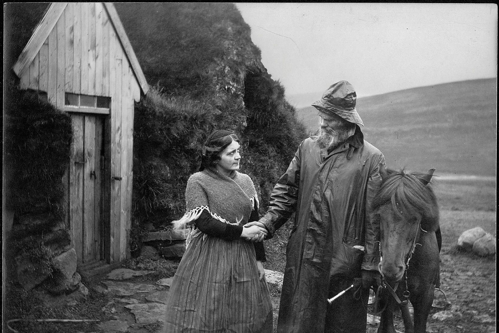 Bóndi vildi taka leikara sem gísl